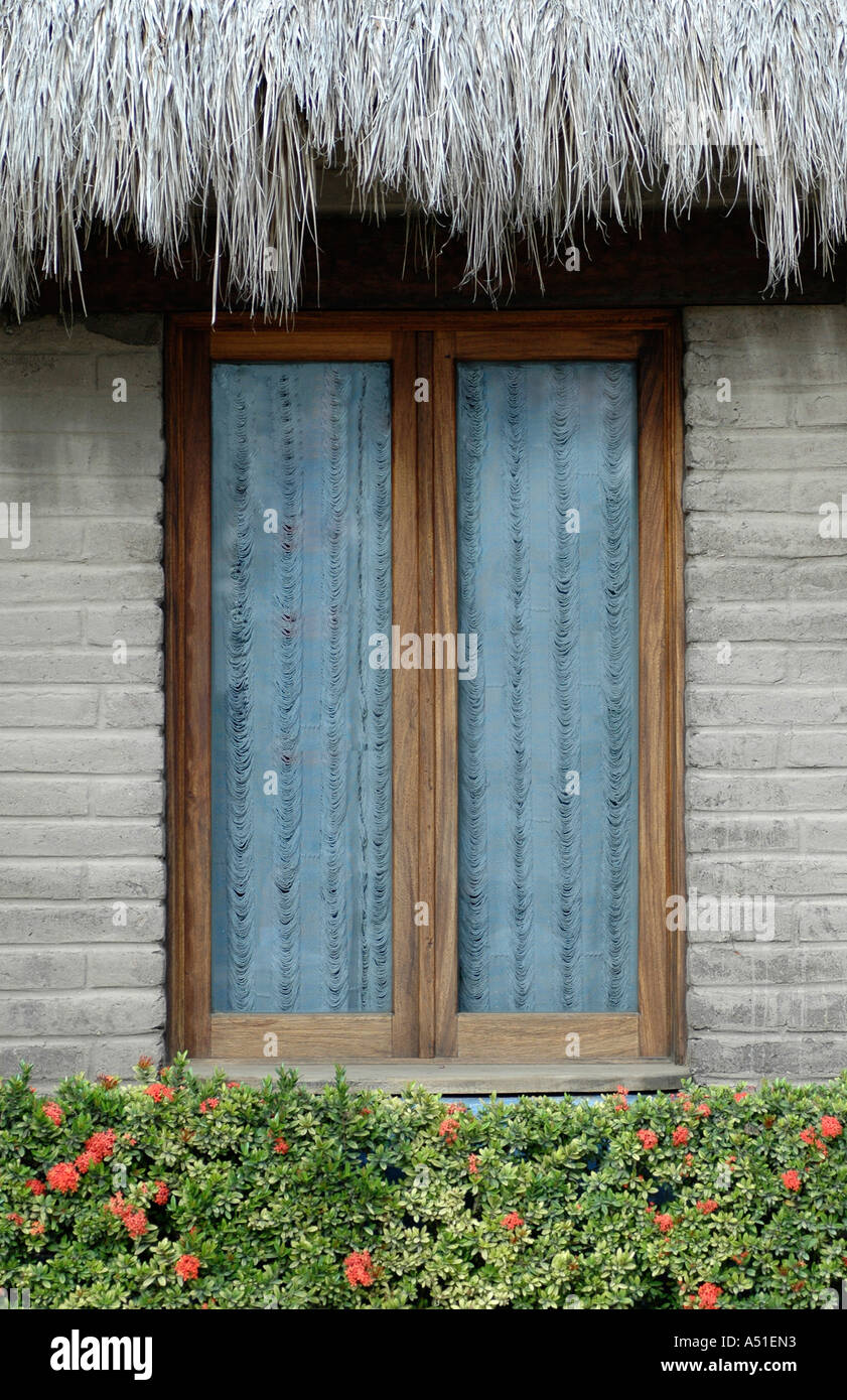 A window in a hut Stock Photo - Alamy