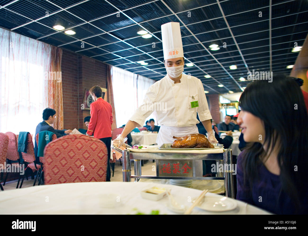 Mandarin duck beijing hi-res stock photography and images - Alamy