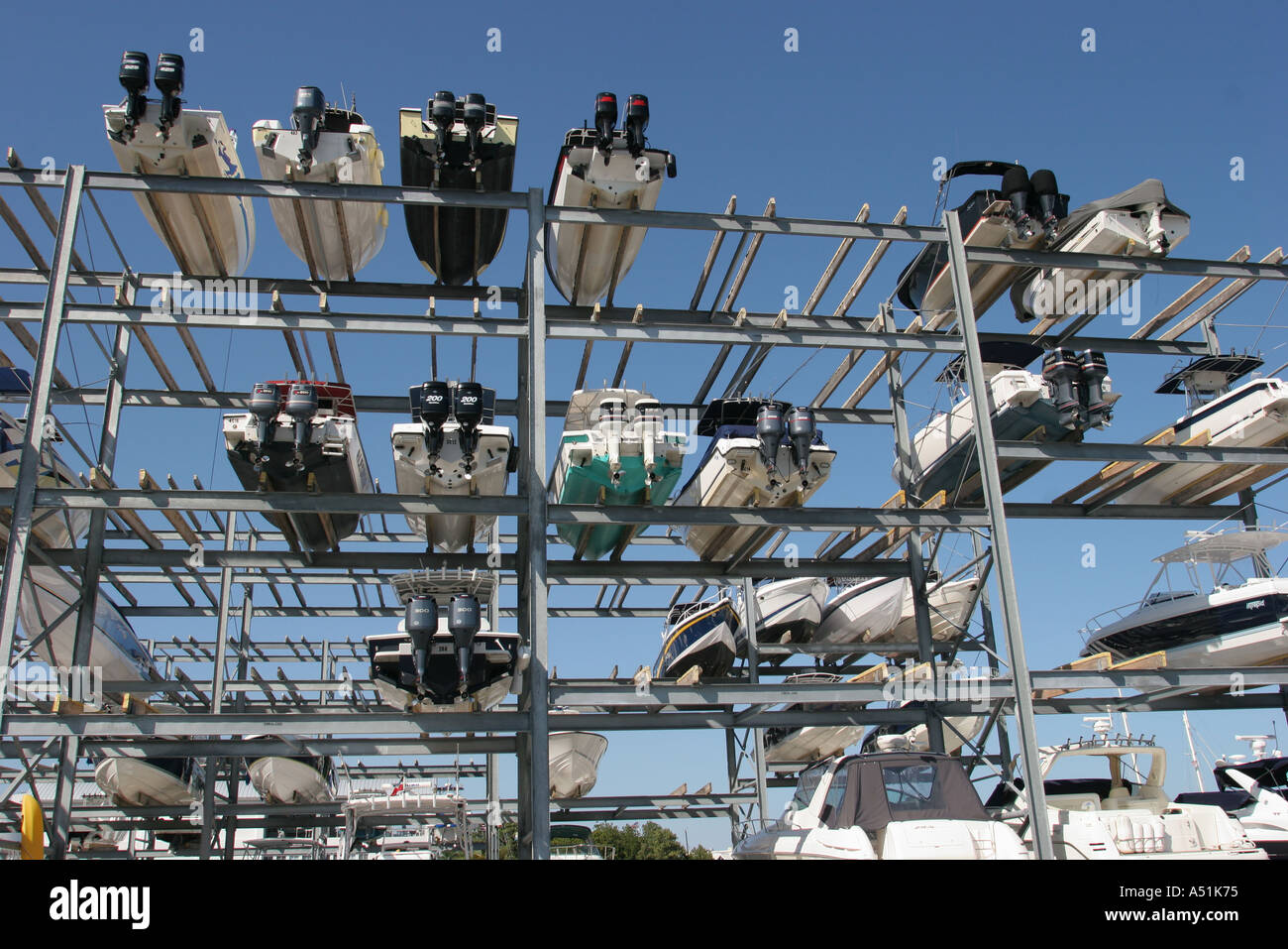 Miami Florida,Coconut Grove,Key Biscayne,multi level storey boat ...