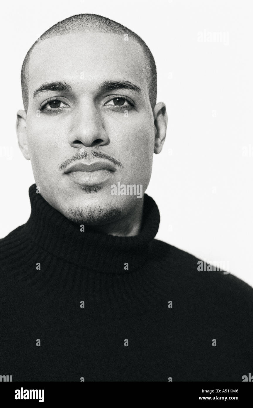 Portrait of a mixed race man Stock Photo - Alamy