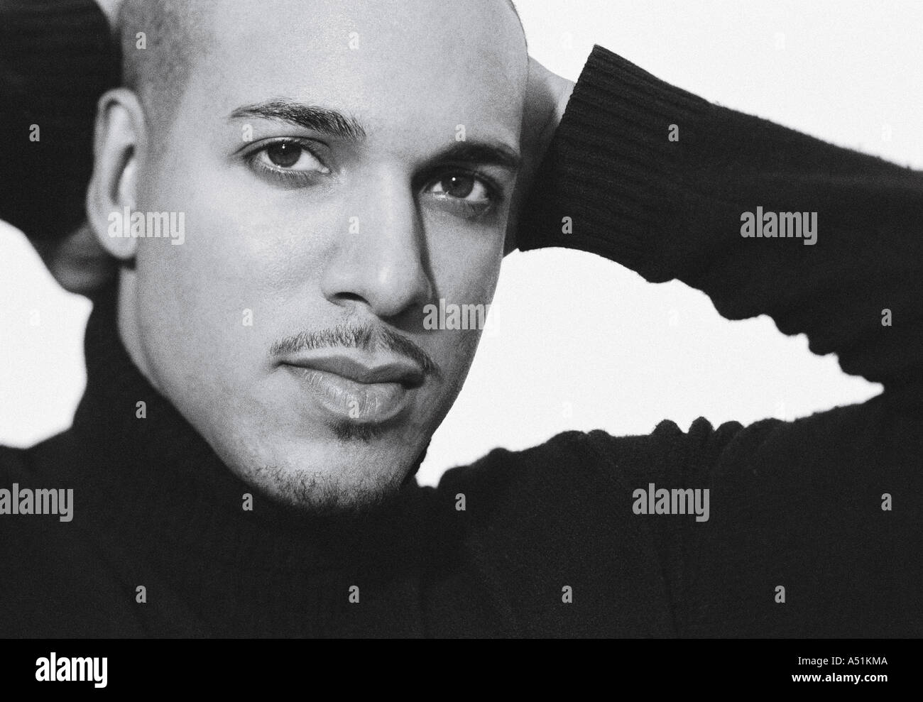 Portrait of a mixed race man Stock Photo - Alamy