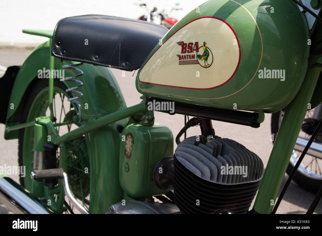 BSA Bantam Classic Motorbike Cricklade Wiltshire England 2005 Stock ...