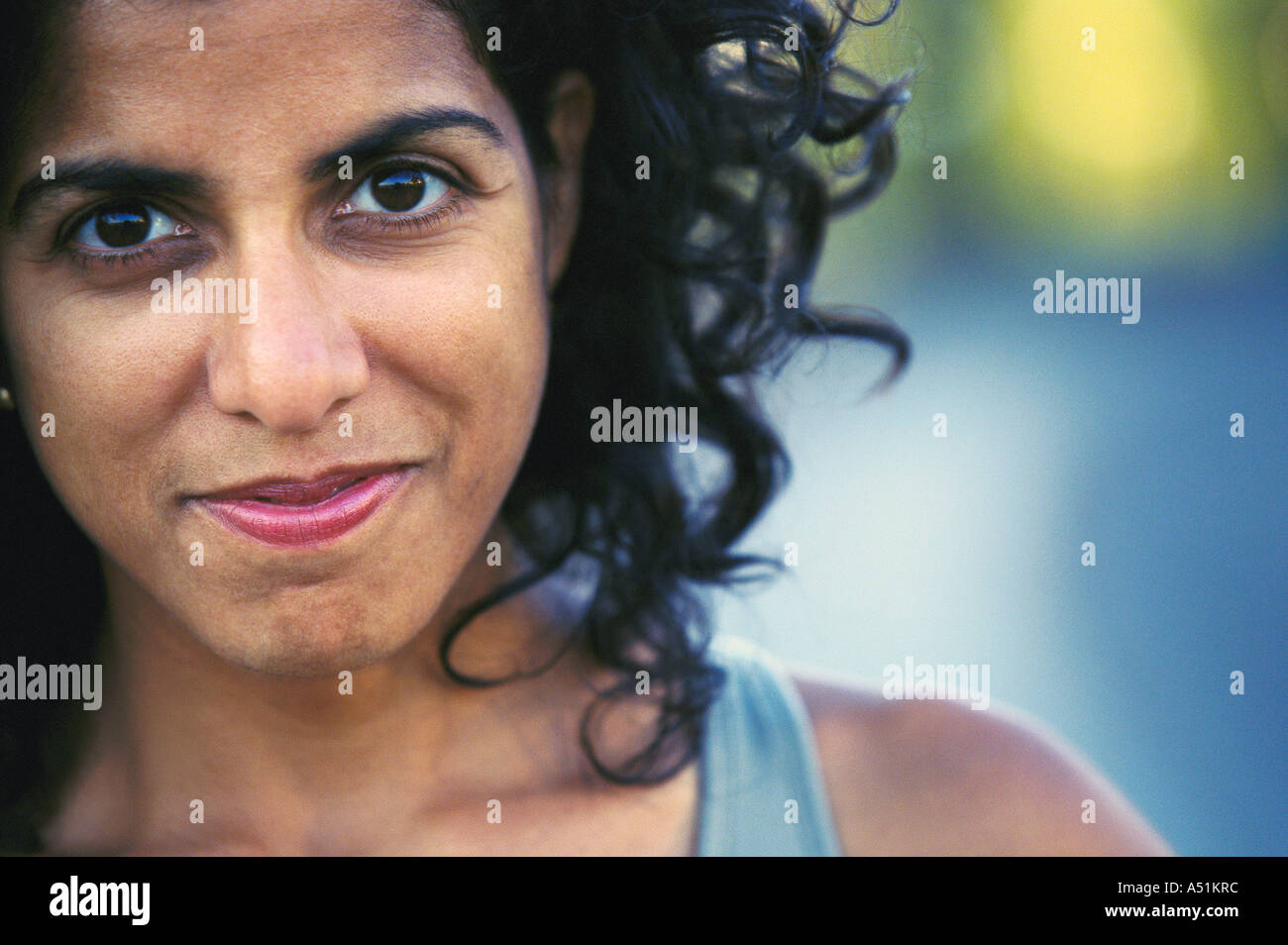 Close up portrait pretty multiracial hi-res stock photography and ...