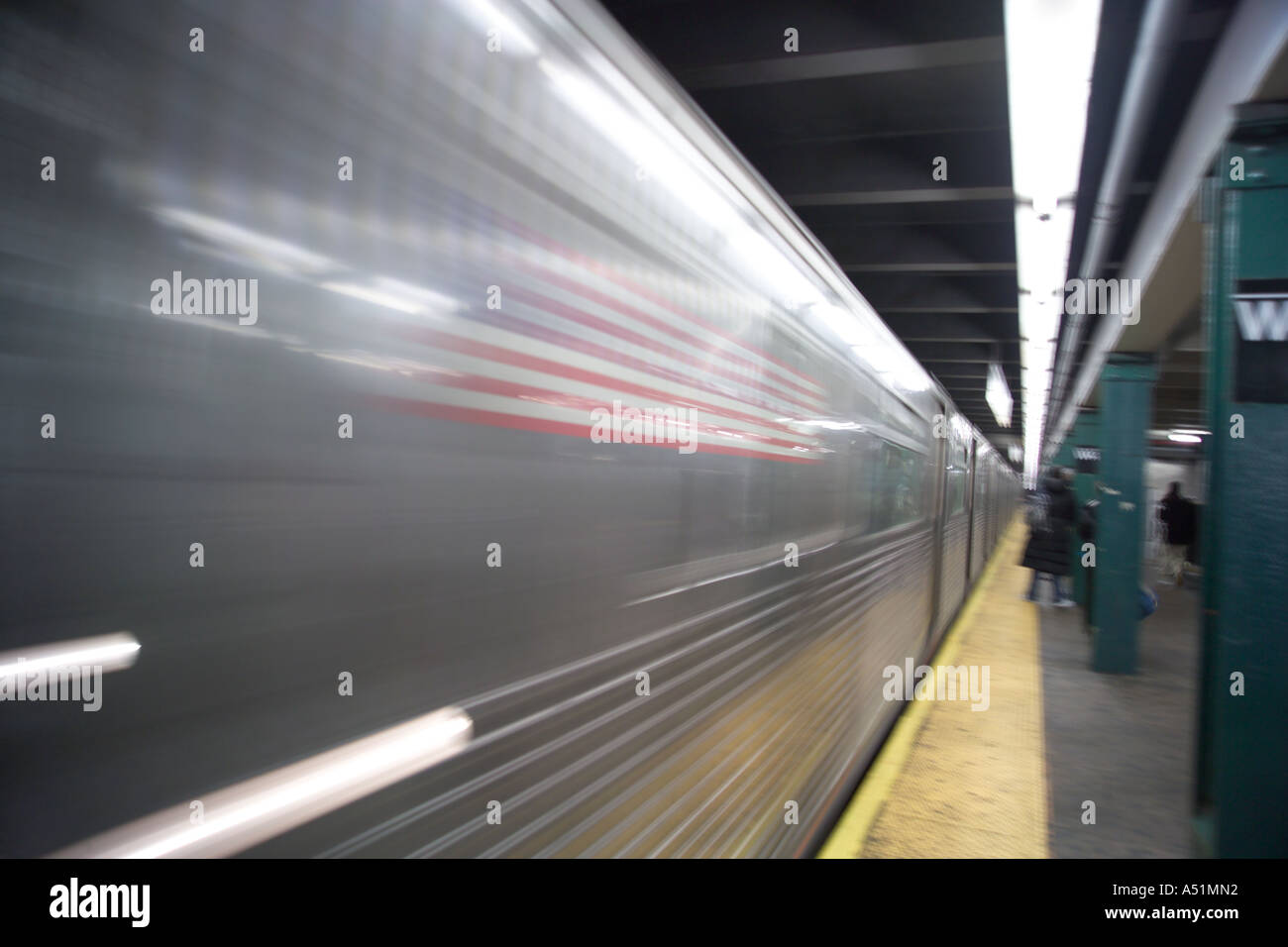 New york city subway express hi-res stock photography and images - Alamy