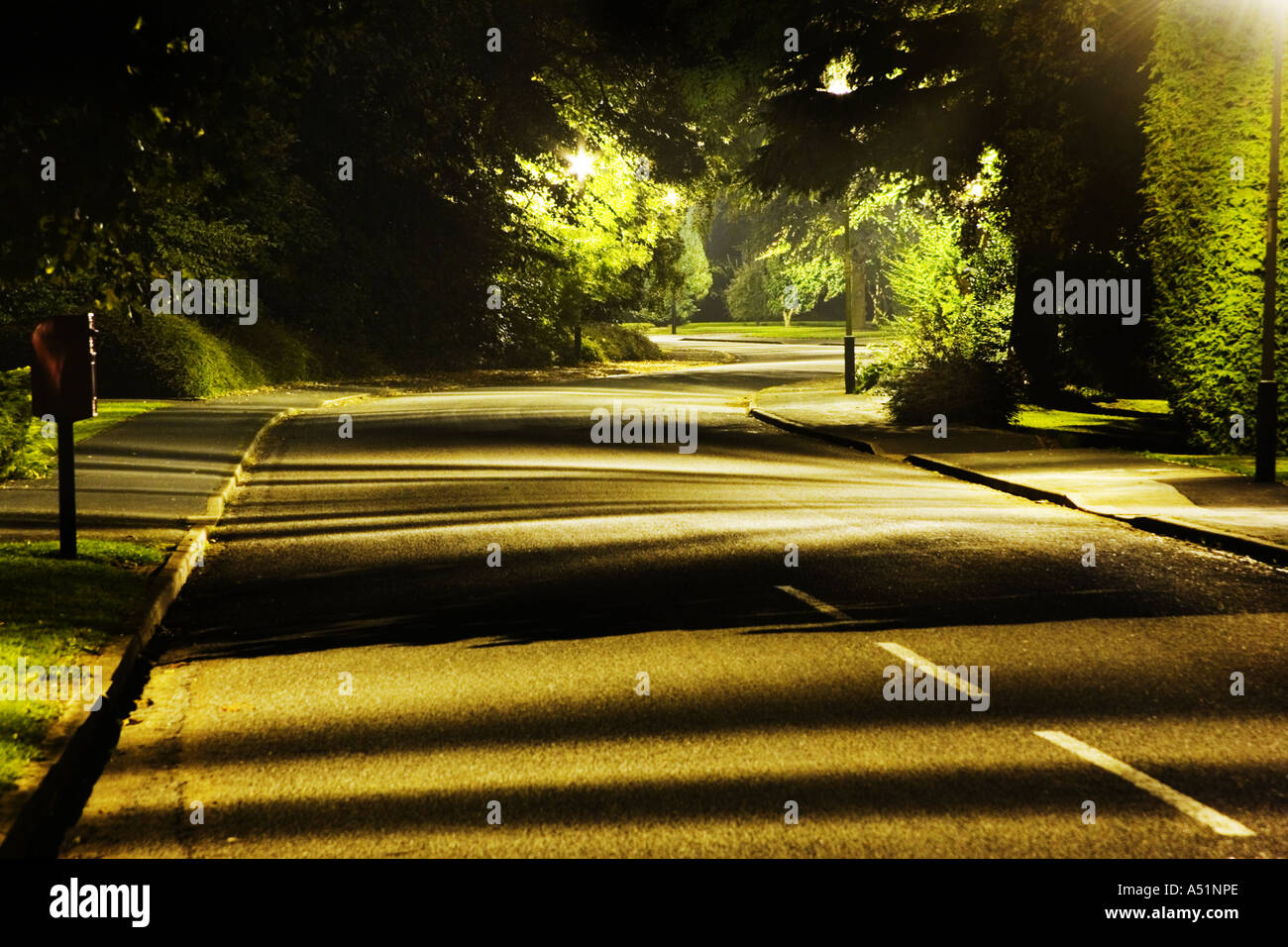 village in Suffolk, UK at night Stock Photo - Alamy