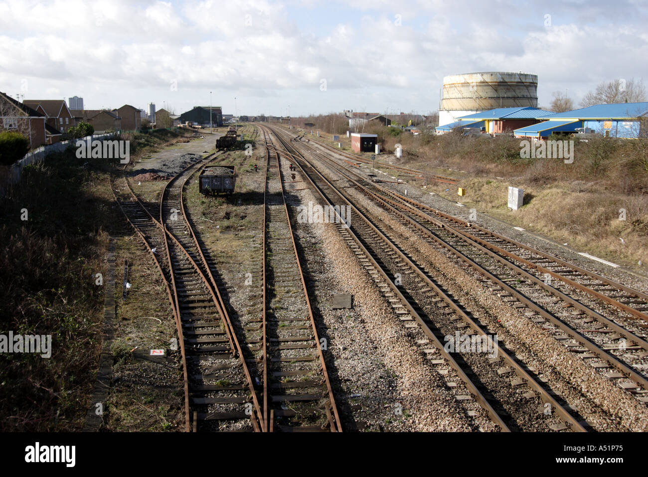 Railway siding in wiltshire hi-res stock photography and images - Alamy