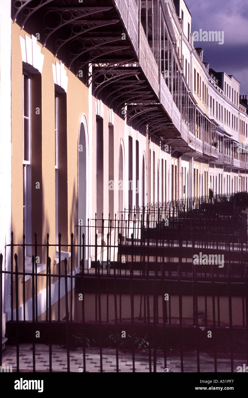 Regency Properties Bristol UK Stock Photo - Alamy