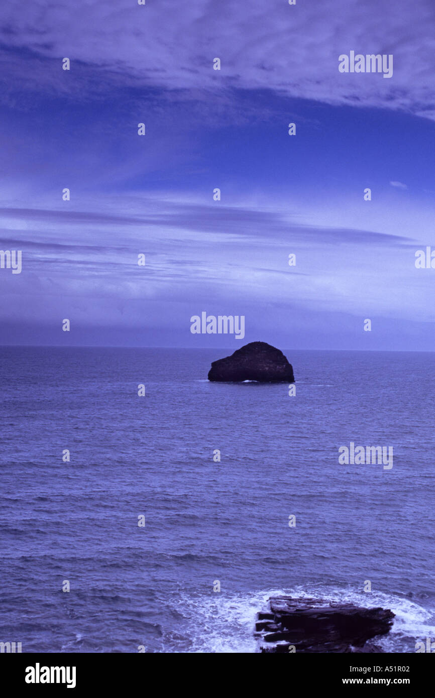 Trebarwith streand hi-res stock photography and images - Alamy
