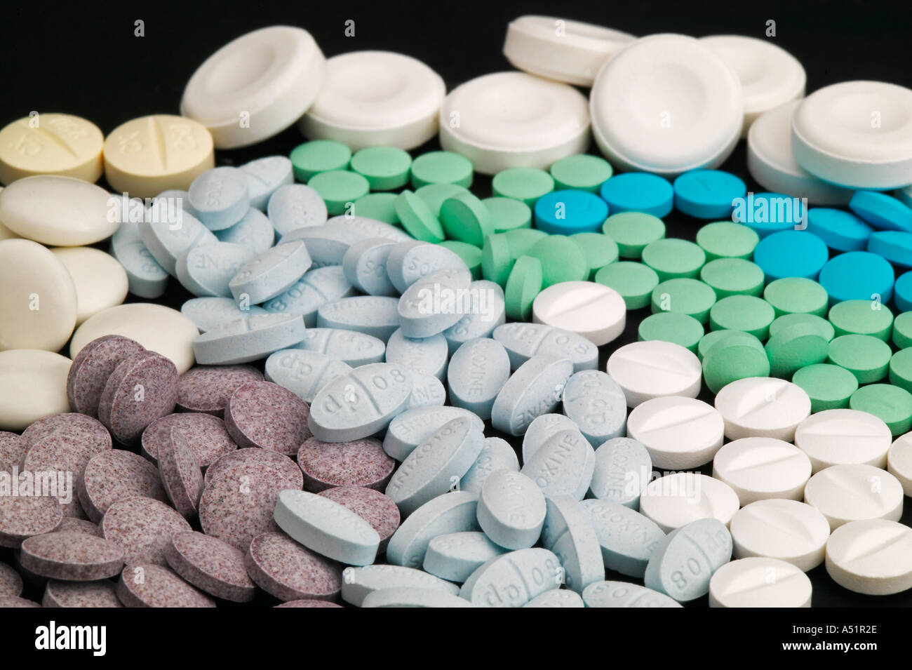 pills and tablets Stock Photo - Alamy