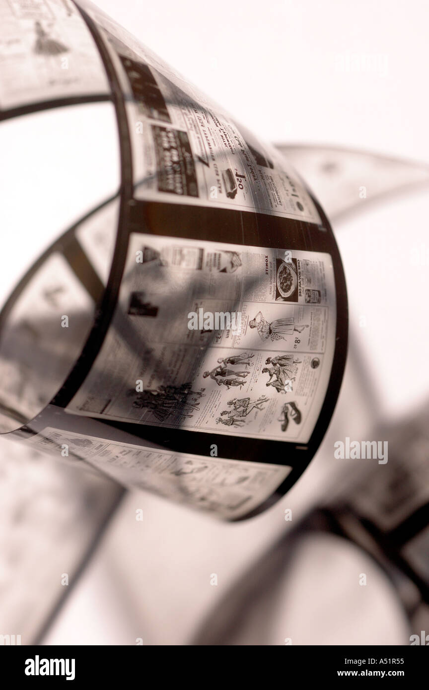 Micro newspaper hi-res stock photography and images - Alamy
