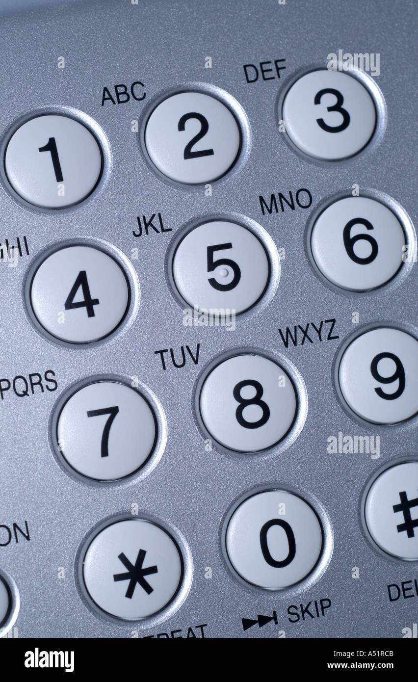 Telephone key pad hi-res stock photography and images - Alamy
