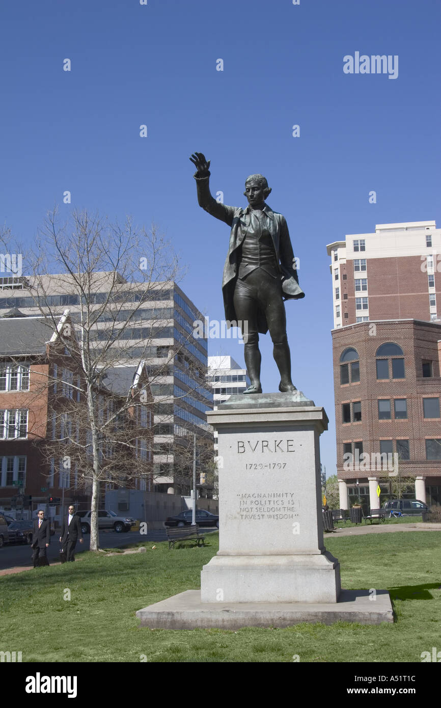 Edmund burke bronze hi-res stock photography and images - Alamy