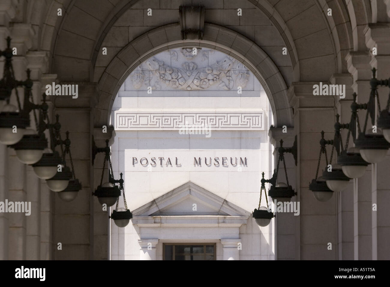 View of Postal Museum from Union Station Washington DC USA Stock Photo ...