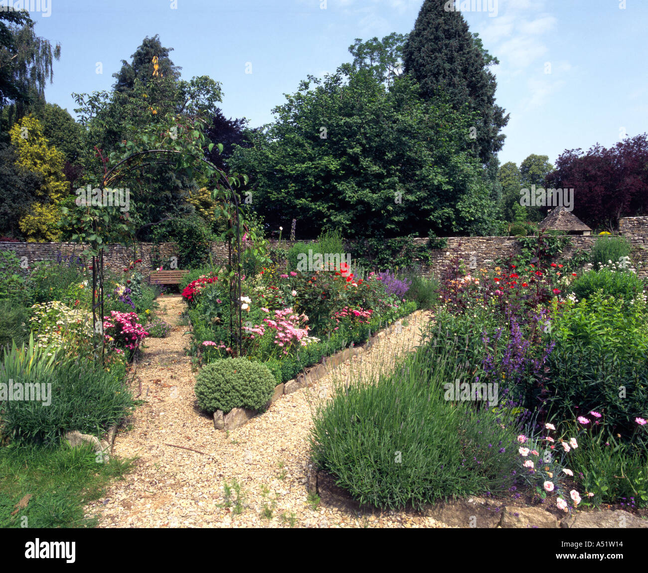 Garden borders hi-res stock photography and images - Alamy