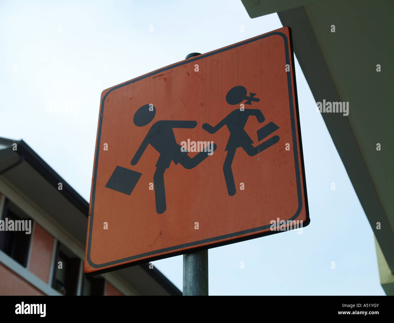 Warning children hi-res stock photography and images - Alamy