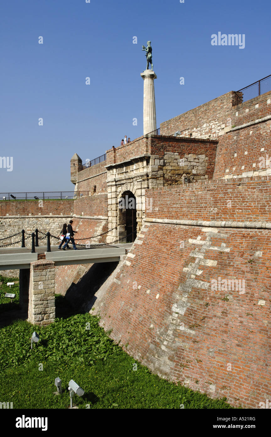 Beograd, park Kalemegdan, fortress Stock Photo - Alamy
