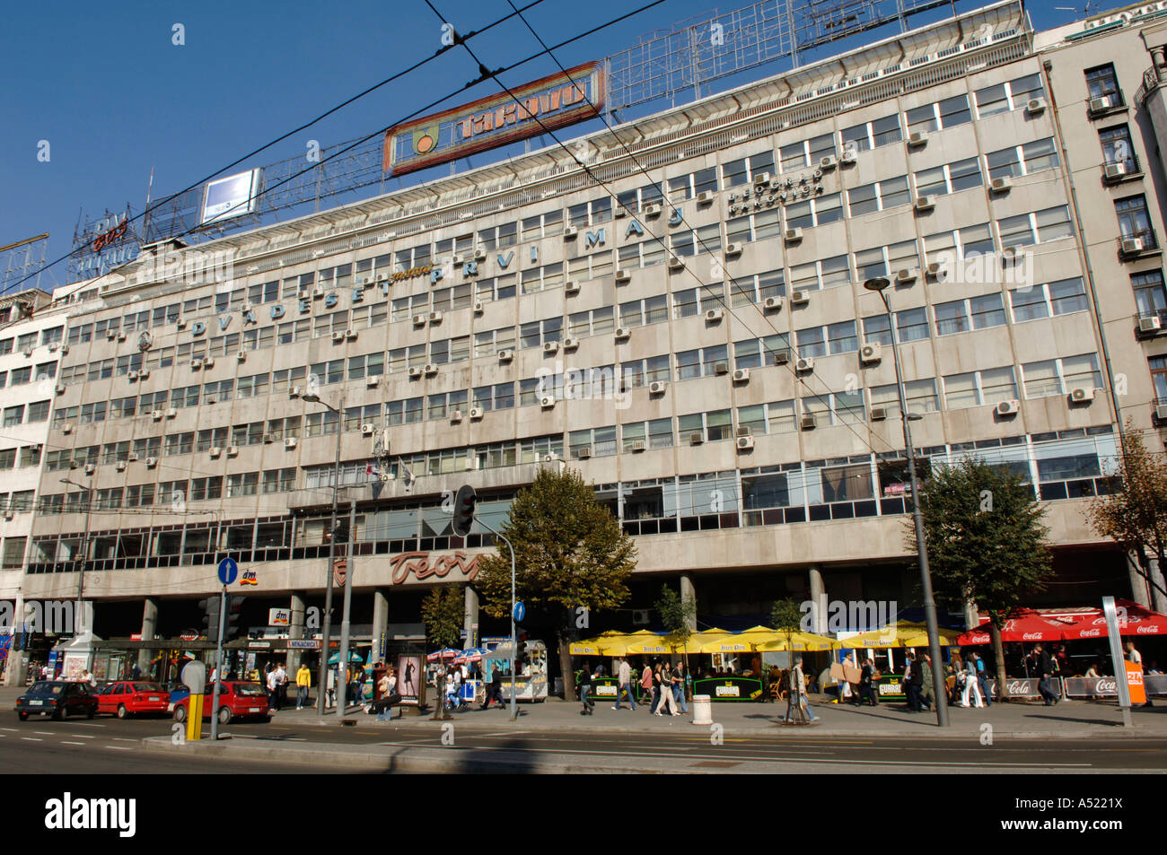 Beograd, city center Stock Photo - Alamy