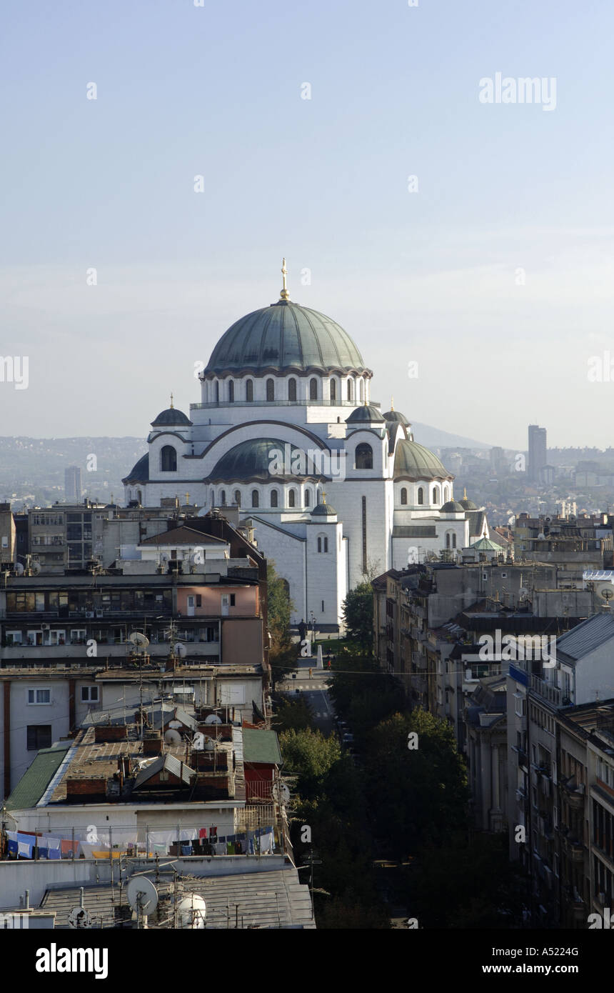 Beograd, Church of the Holy Sava in the Vracar city part Stock Photo ...