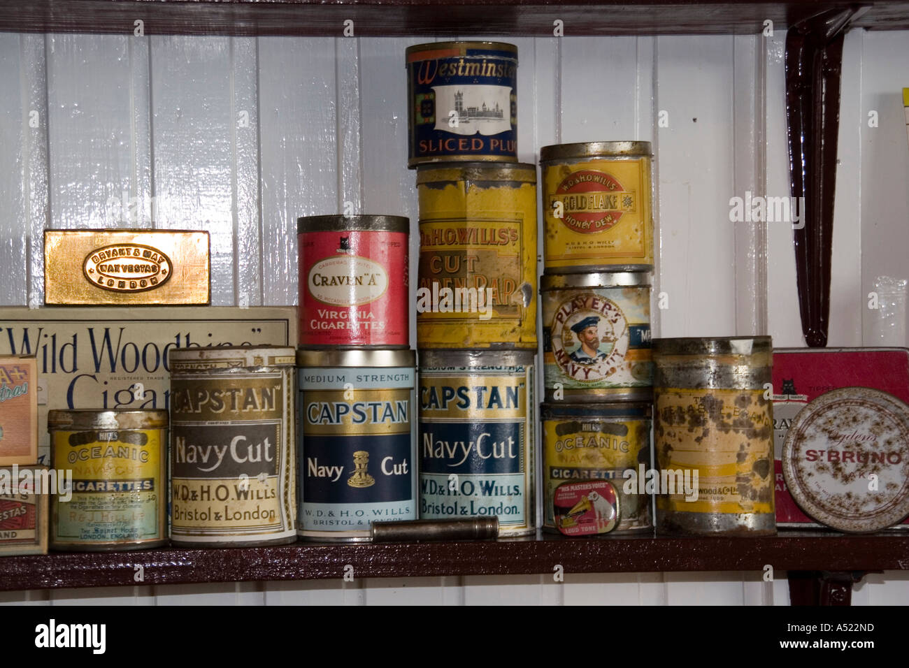 Different types old style cigarettes hi-res stock photography and ...