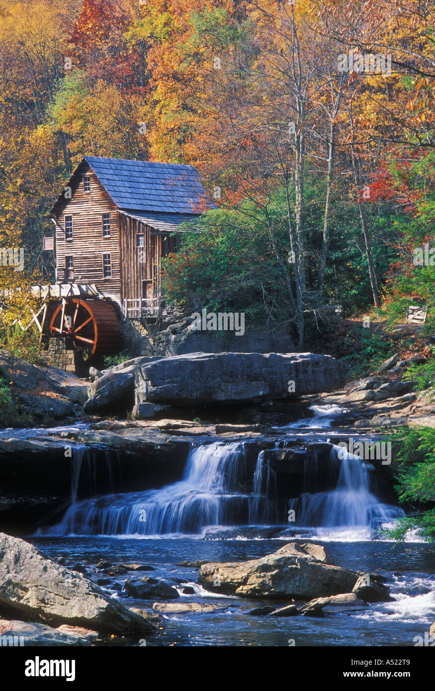 Old west virginia gristmill hi-res stock photography and images - Alamy