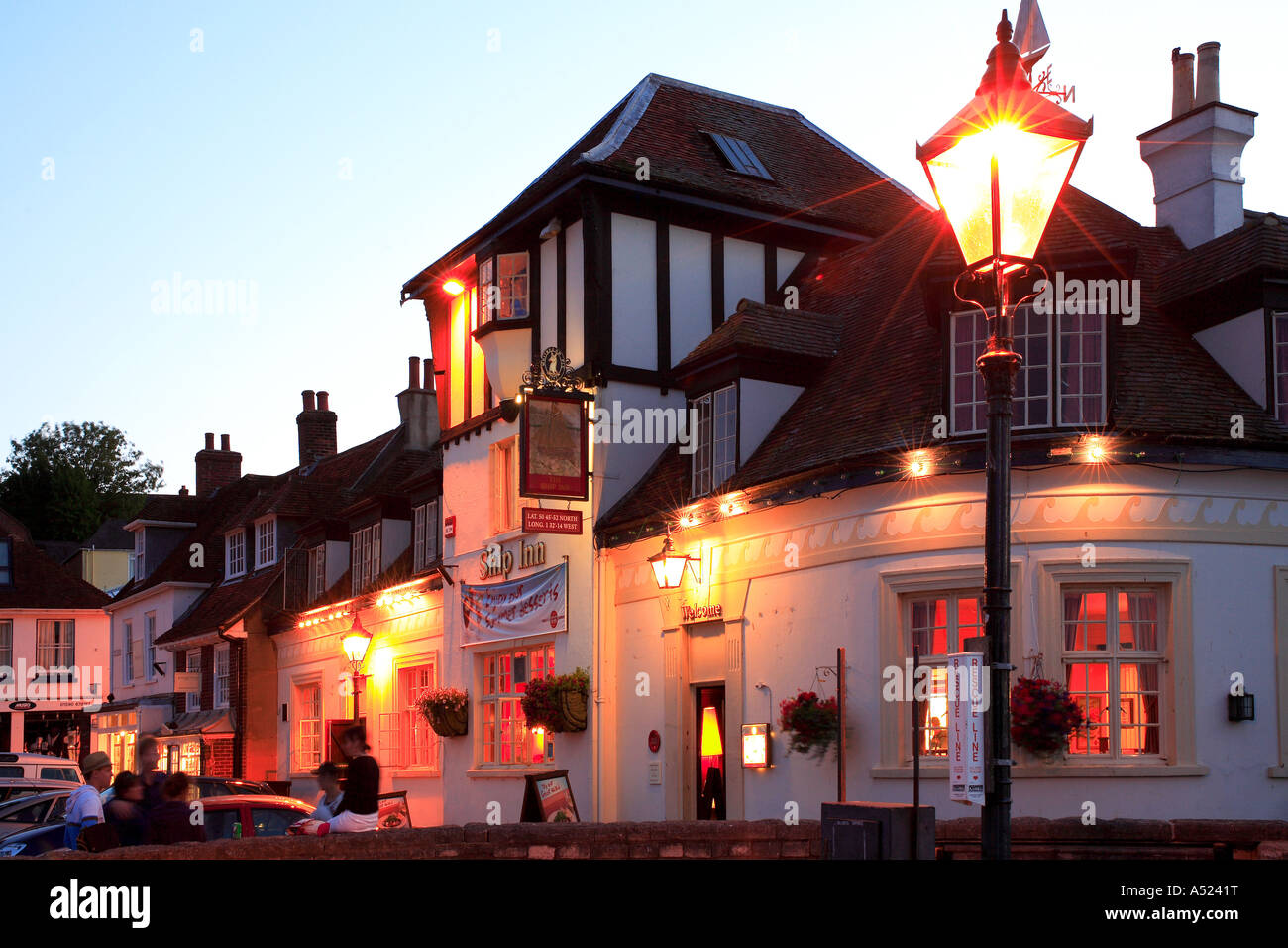 Lyndhurst The New Forest National Park Hampshire England Stock Photo ...