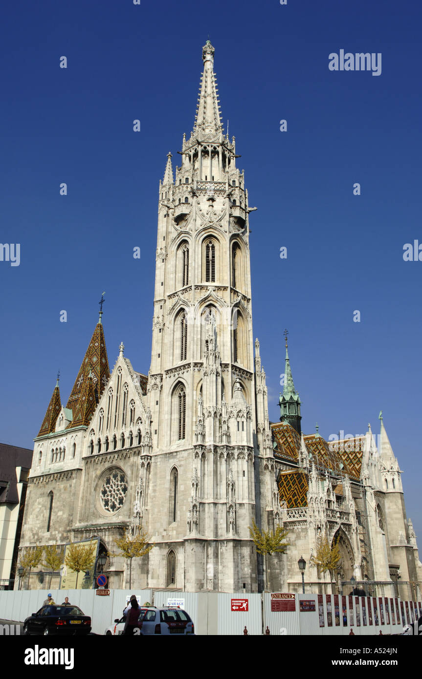 Budapest, Matthias church Stock Photo - Alamy