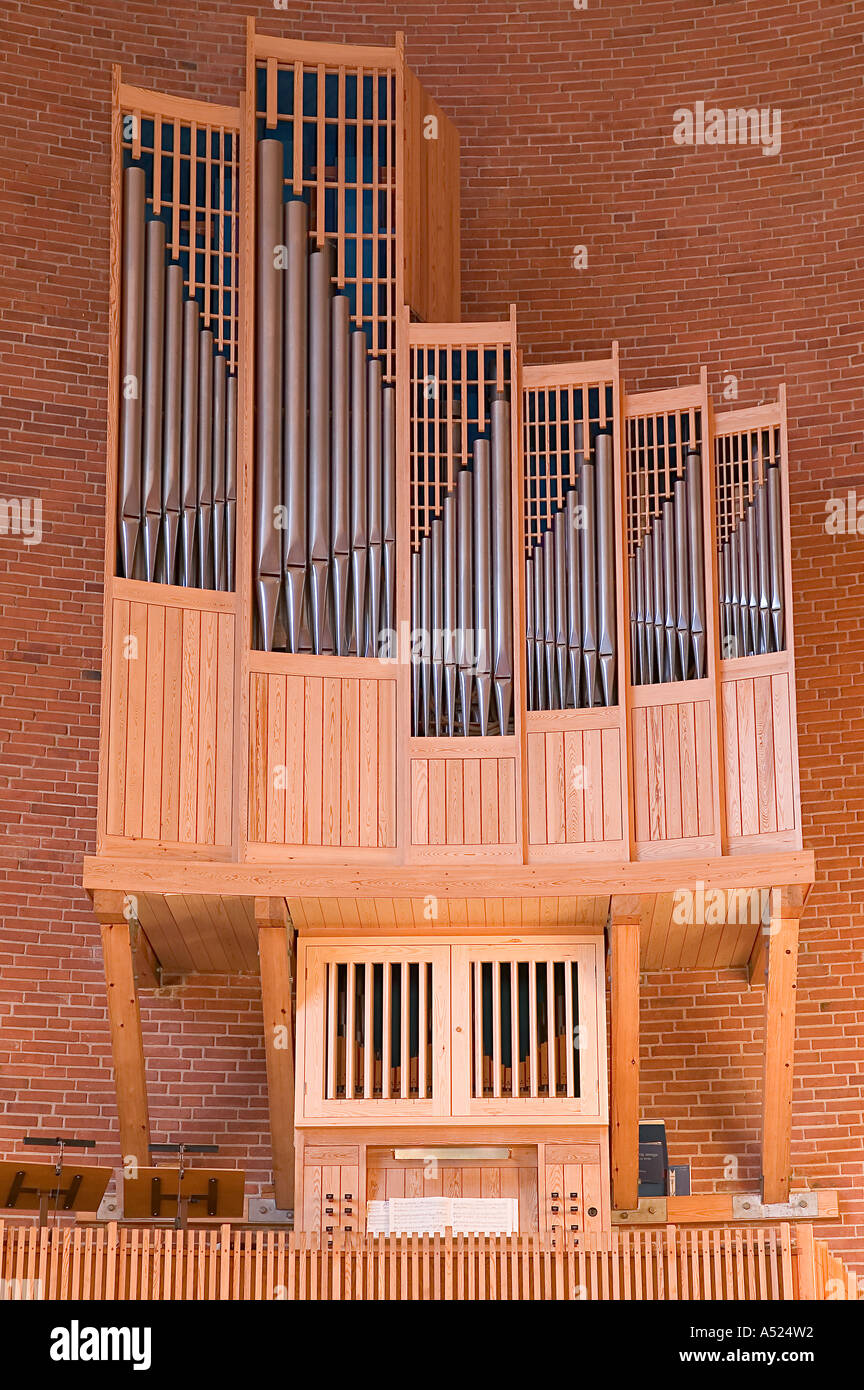 Modern Church organ Stock Photo - Alamy