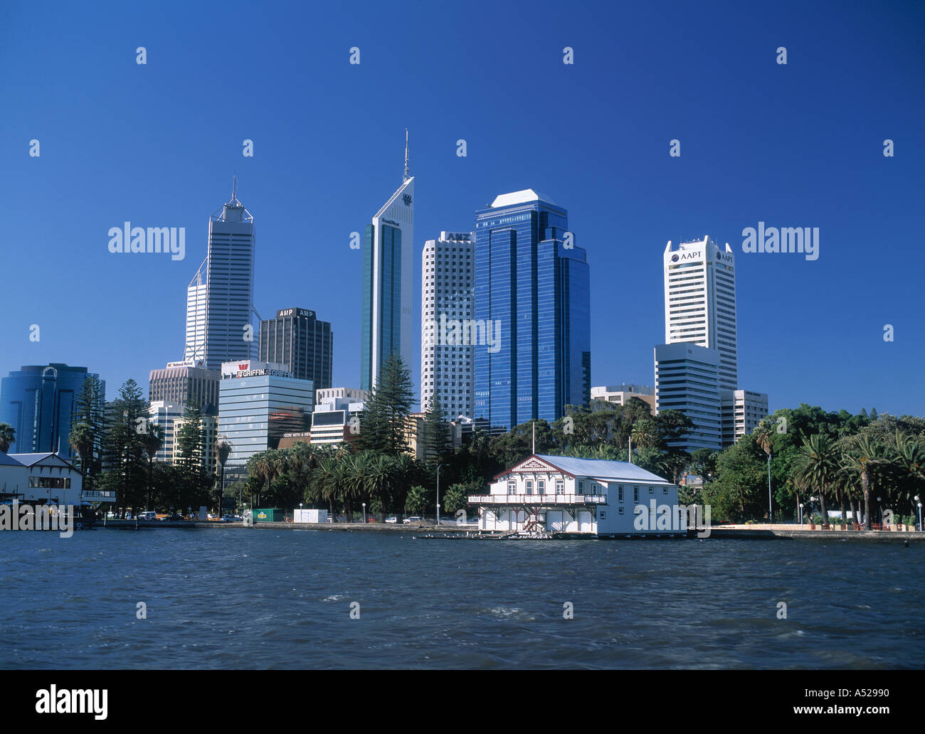 Perth city skyline daytime hi-res stock photography and images - Alamy