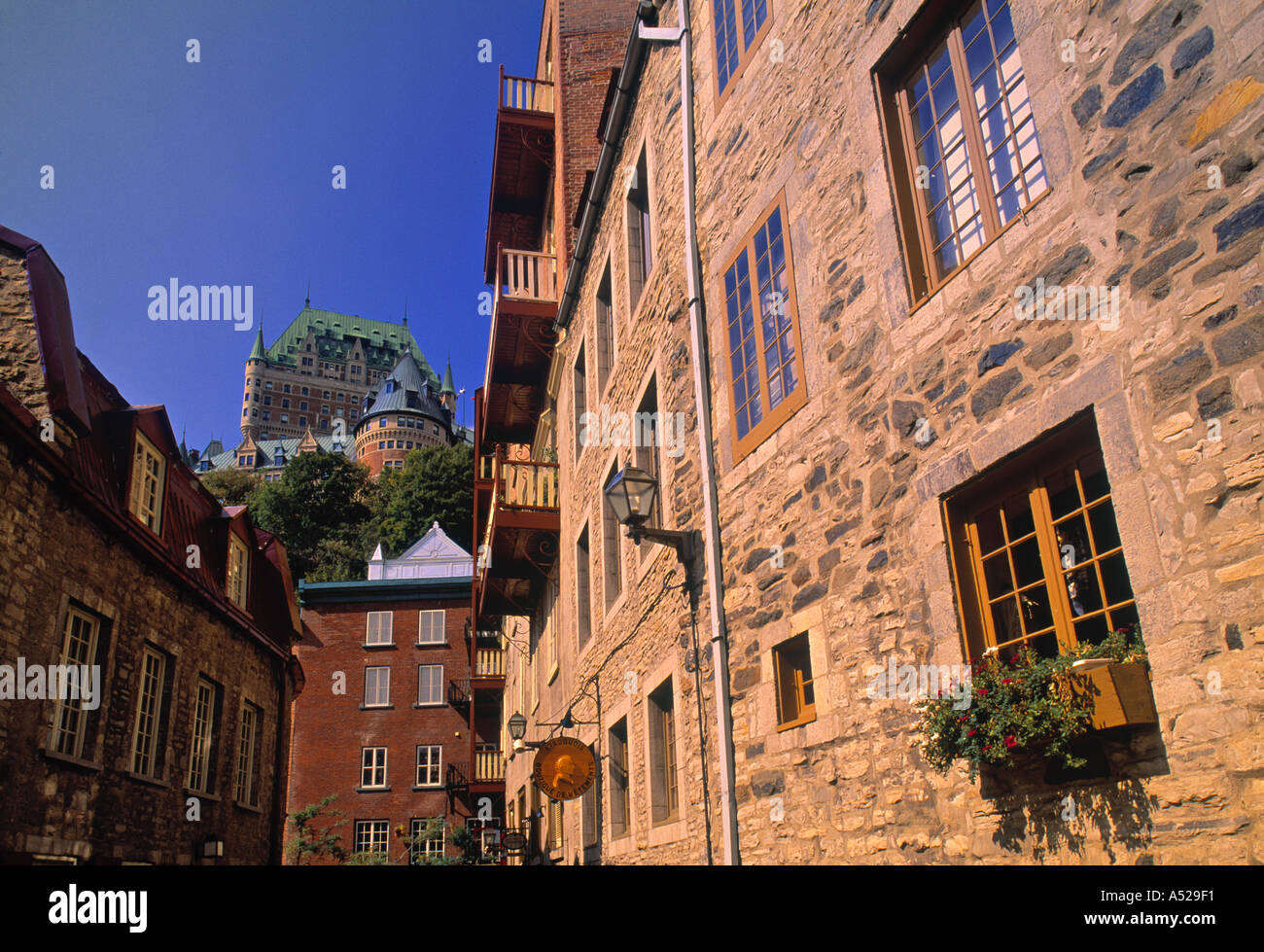 Basse-Ville, Quebec City, Quebec, Canada Stock Photo - Alamy