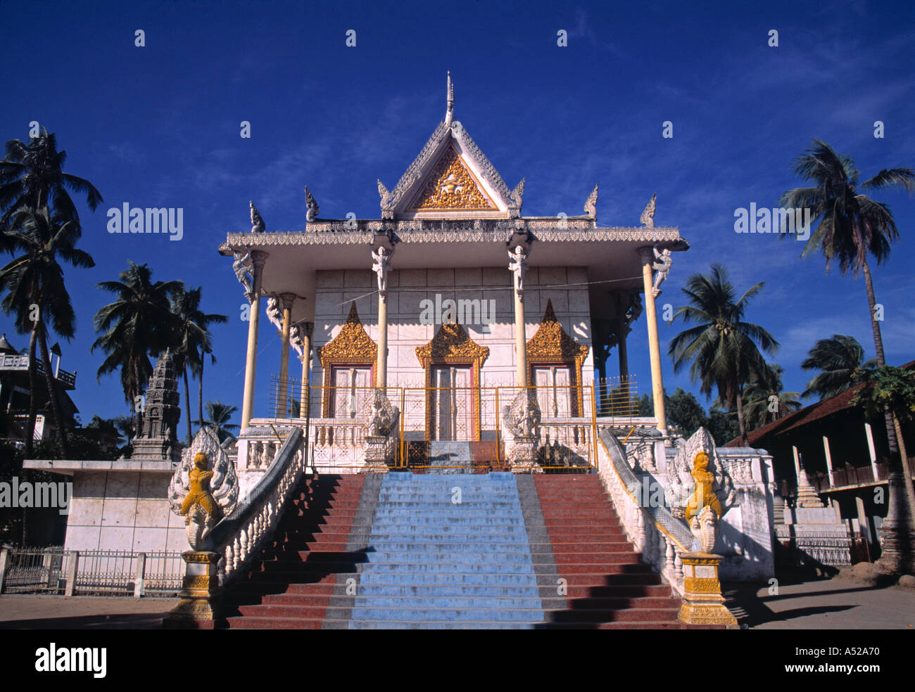 Wat Koh, Phnom Penh, Cambodia Stock Photo - Alamy