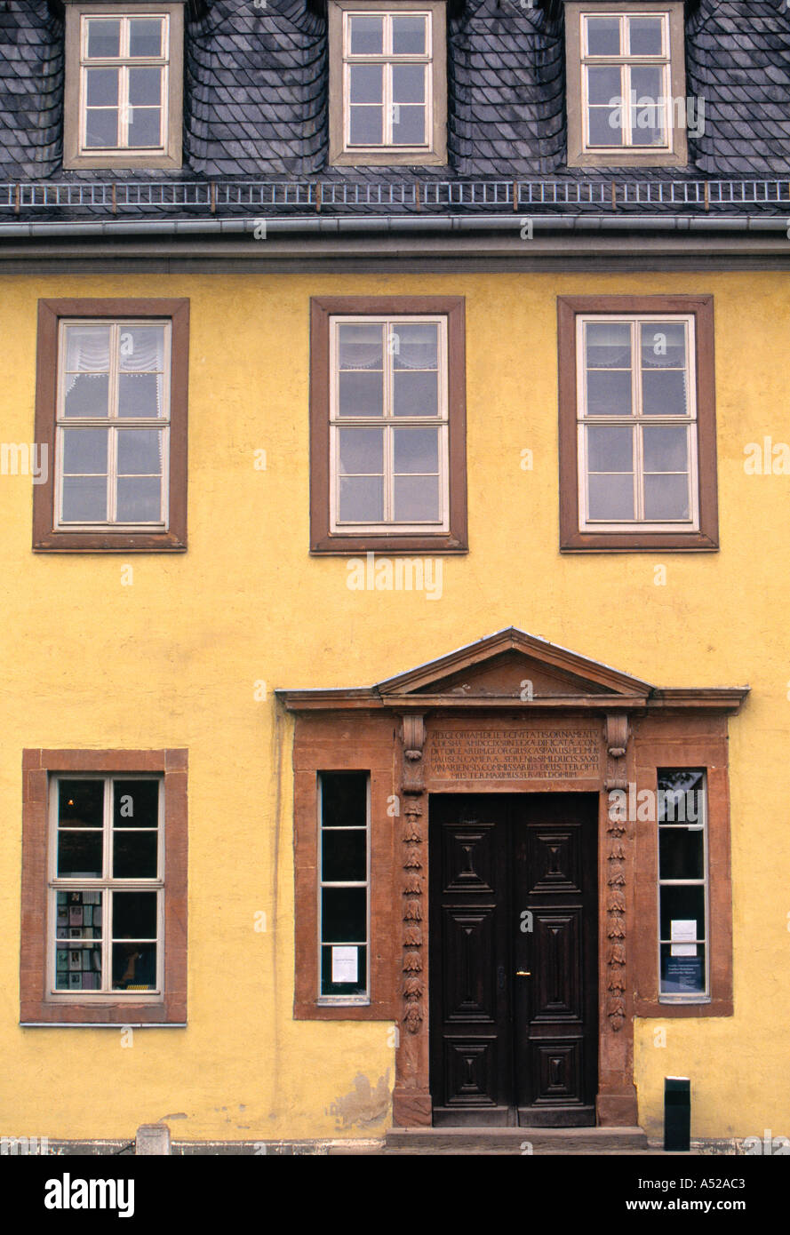 Goethe haus hi-res stock photography and images - Alamy