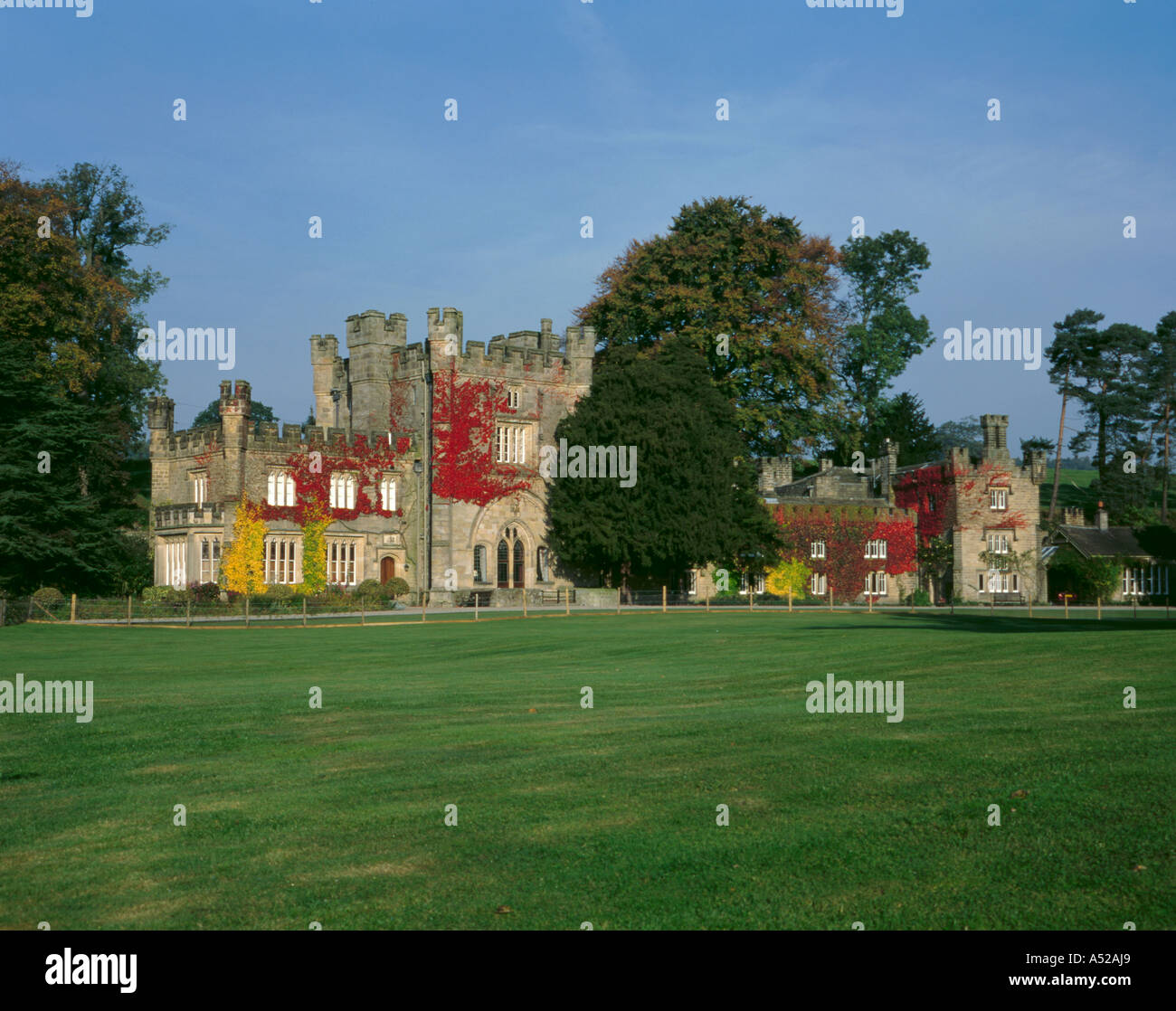 Bolton Hall, Bolton Abbey, Wharfedale, Yorkshire Dales National Park ...