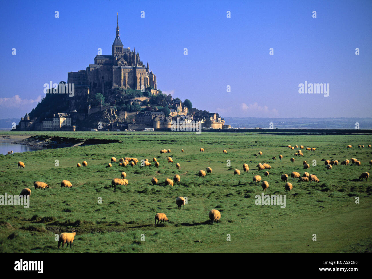 Mont St Michel, Manche, Normandy, France Stock Photo - Alamy