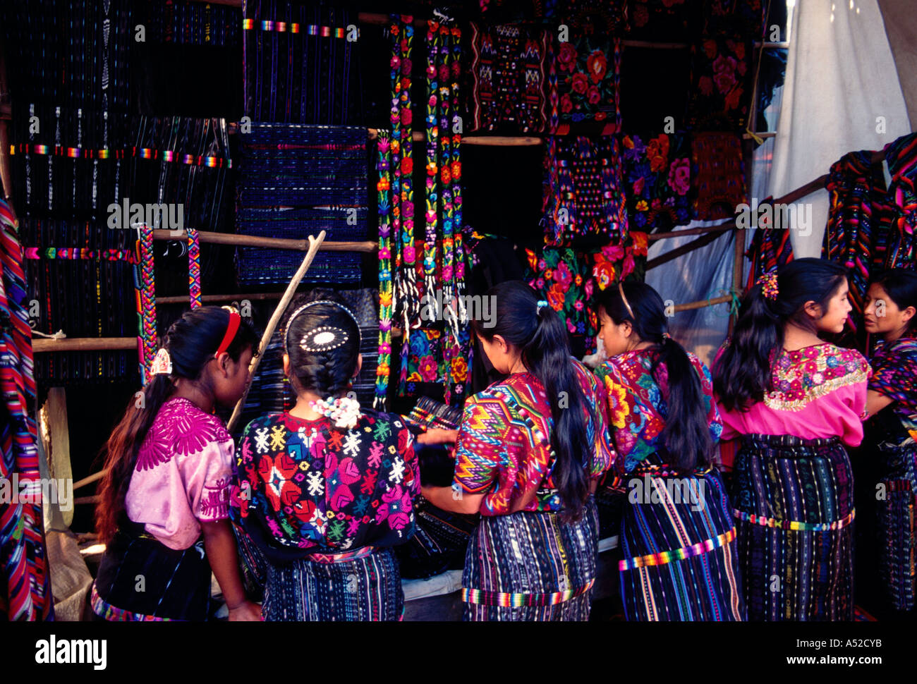 Guatemalans, Guatemalan, Maya, Mayan, people, vendors, central market ...