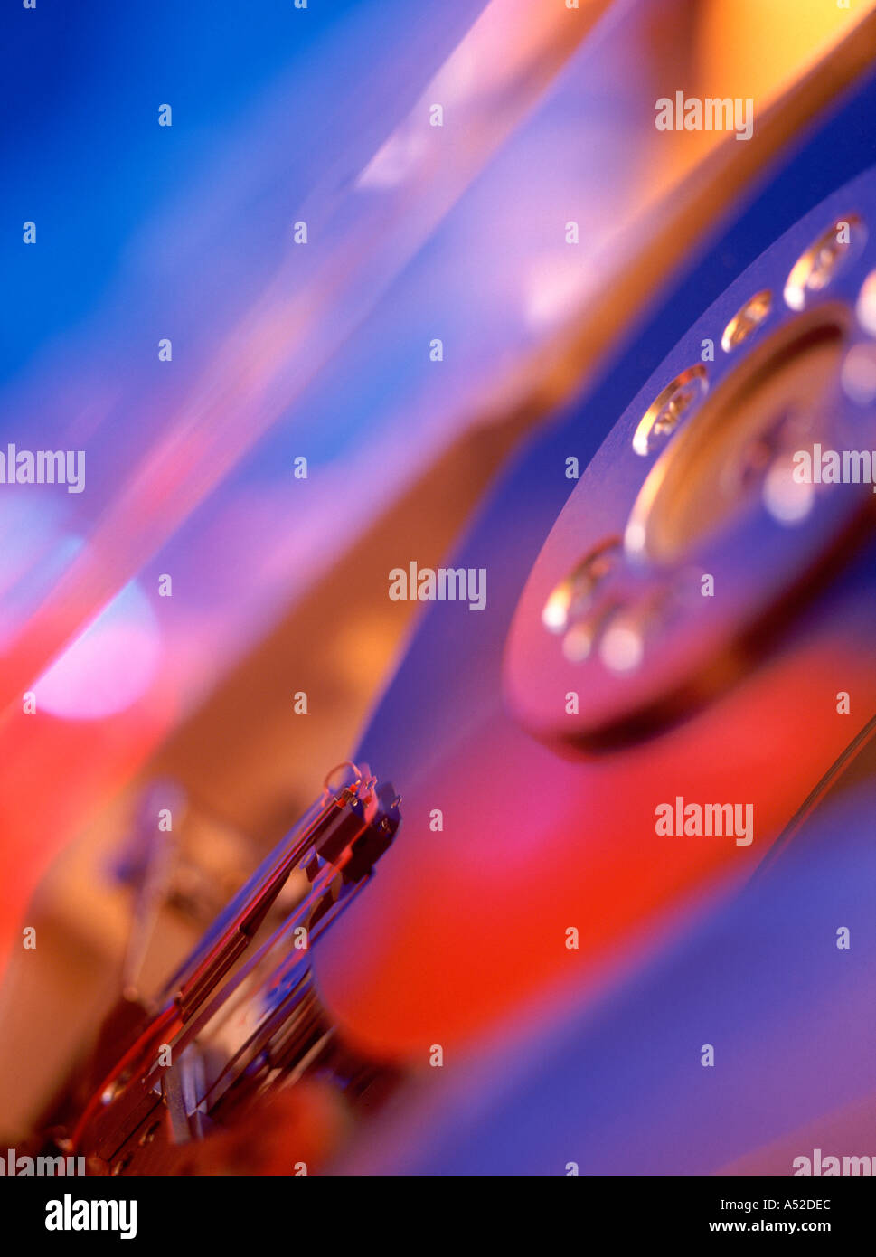 Computer hard disk electronic storage of data Stock Photo - Alamy