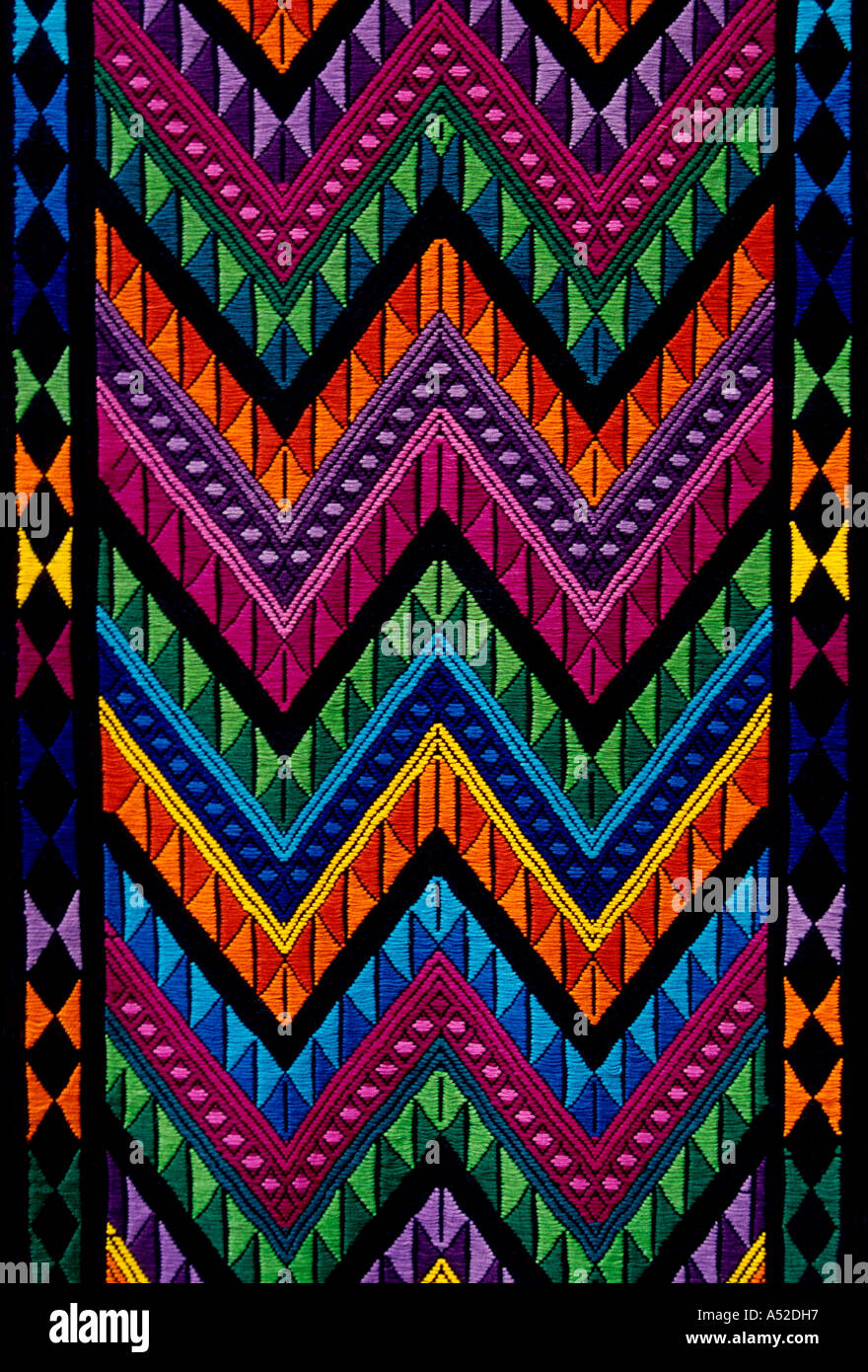 textiles, textile products, market, town of Chichicastenango ...
