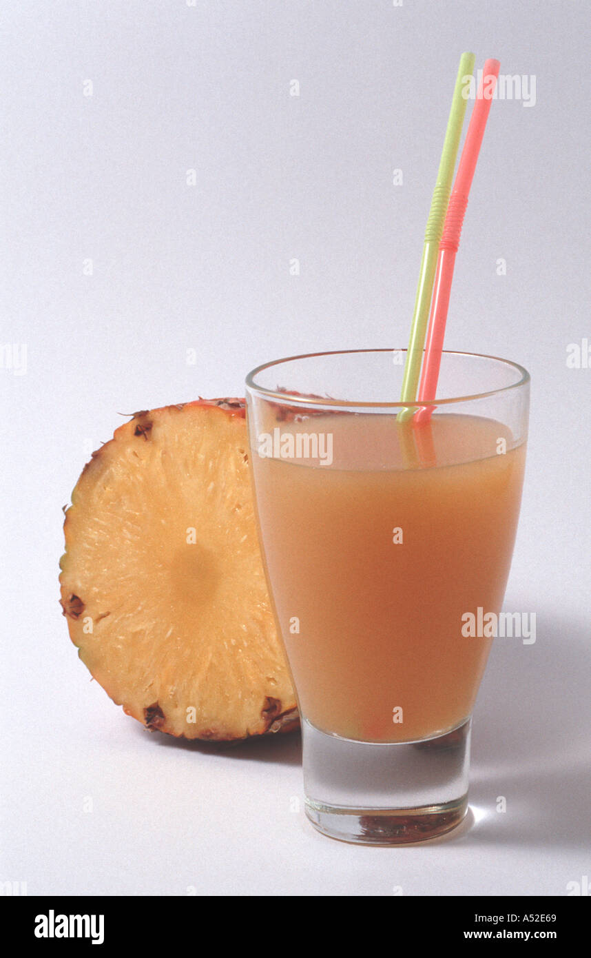 Fresh pineapple juice cut hi-res stock photography and images - Alamy
