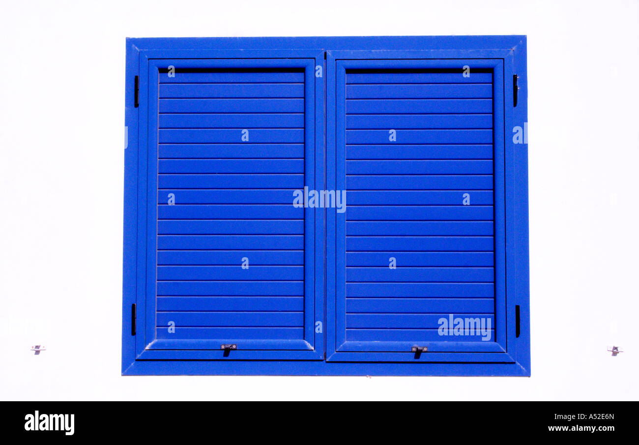 Shutter blinds window Cut Out Stock Images & Pictures - Alamy