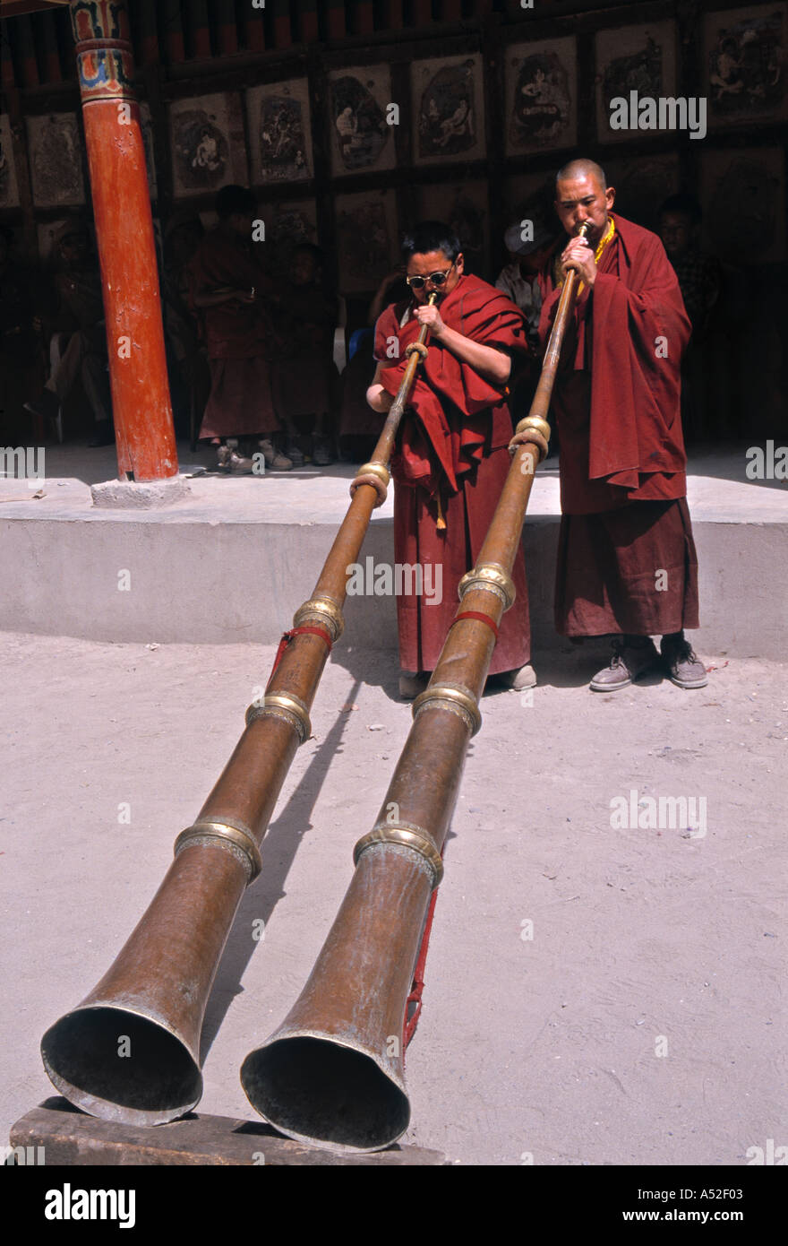 Hemis Gompa Festival. Ladakh, India Stock Photo - Alamy