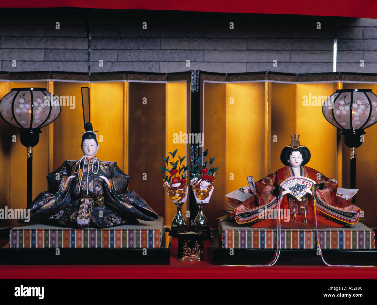 Girls day festival dolls hi-res stock photography and images - Alamy