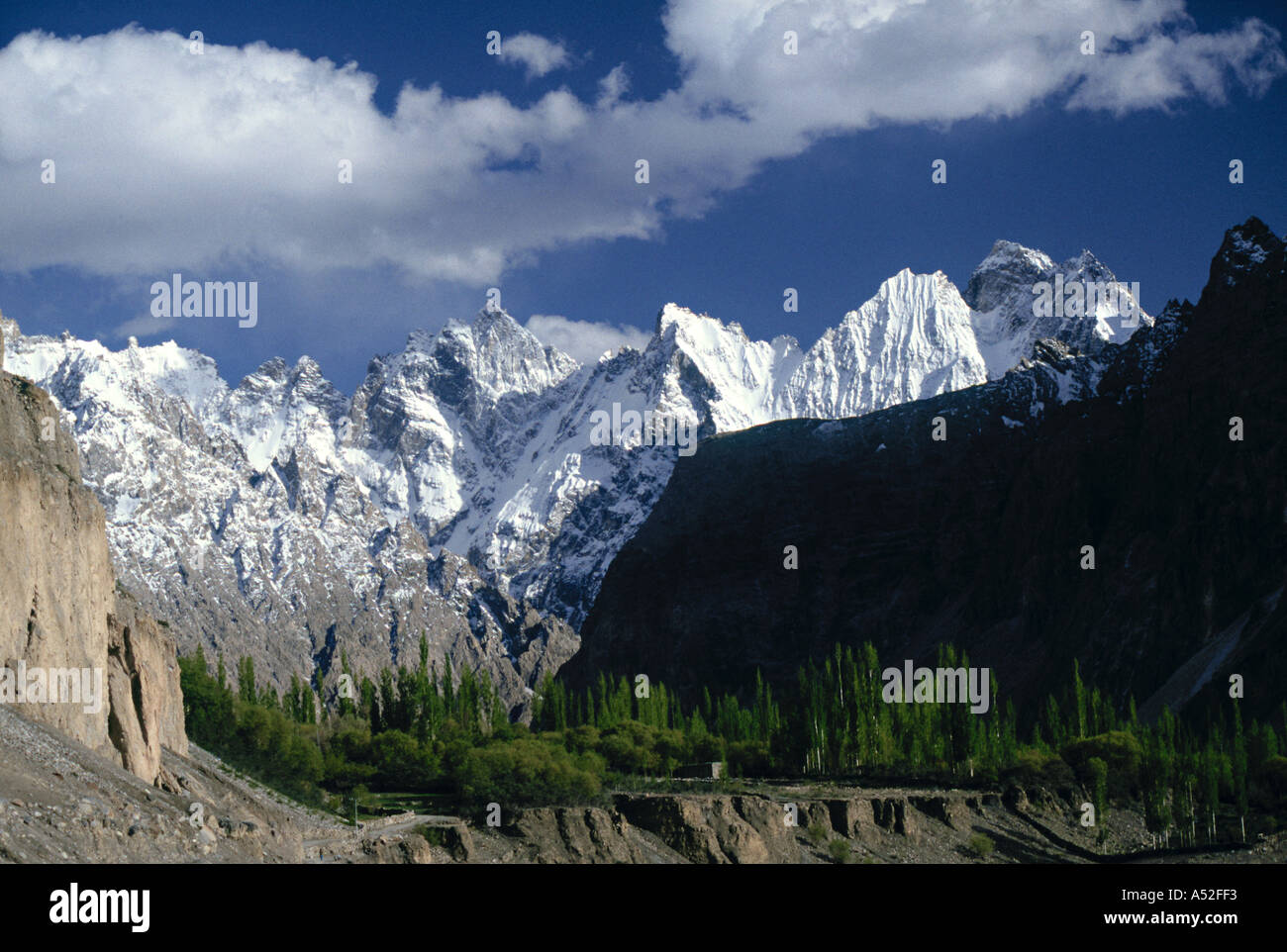 Hunza Valley, Karakoram, Pakistan Stock Photo - Alamy