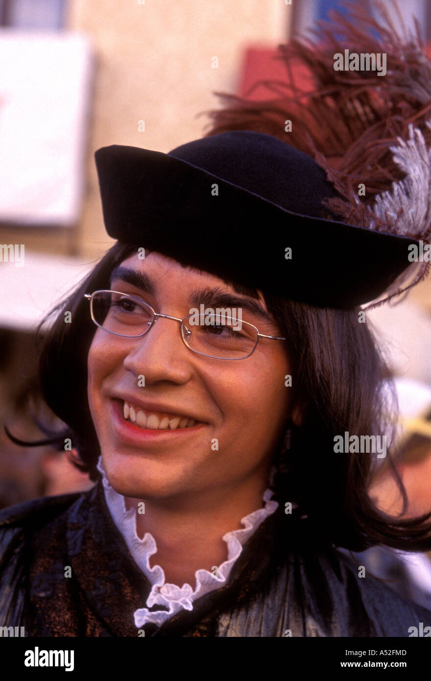 1, one, Spaniard, Spanish man, adult man, head shot, front view ...