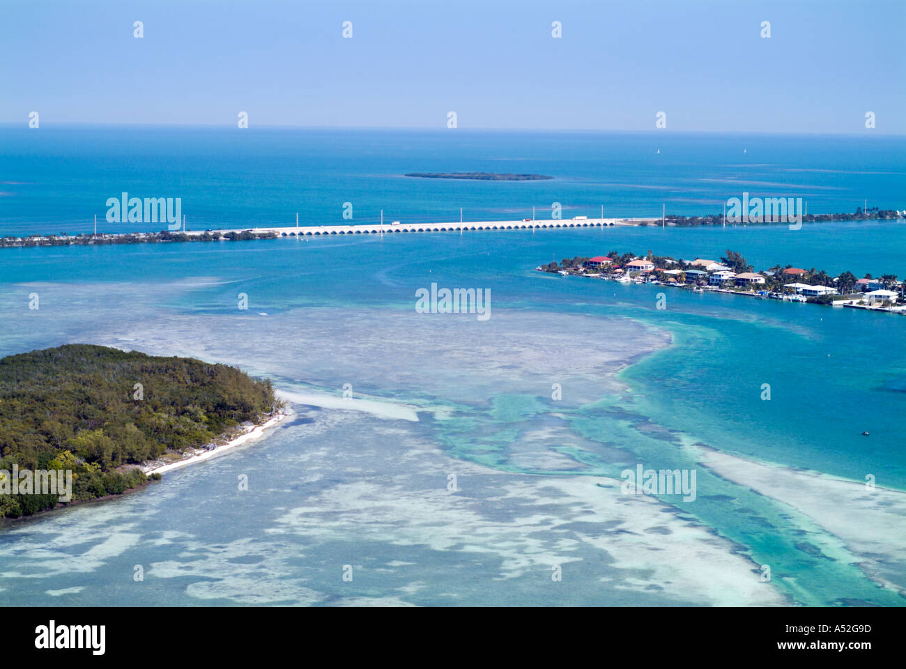 tropical waters and islands of the Florida Keys Stock Photo - Alamy