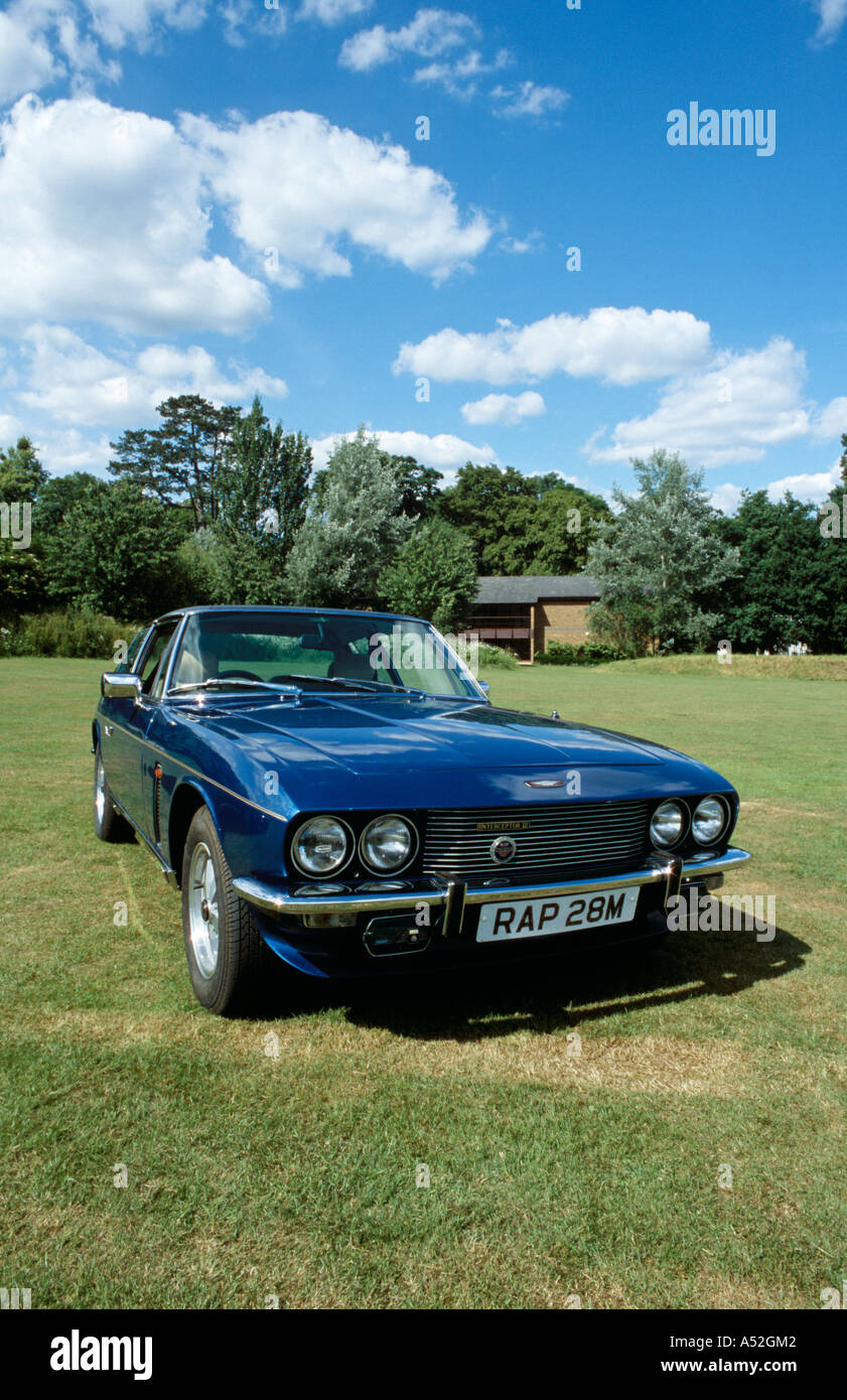 Jensen Interceptor Mk3. Built 1971 to 1976 Stock Photo - Alamy