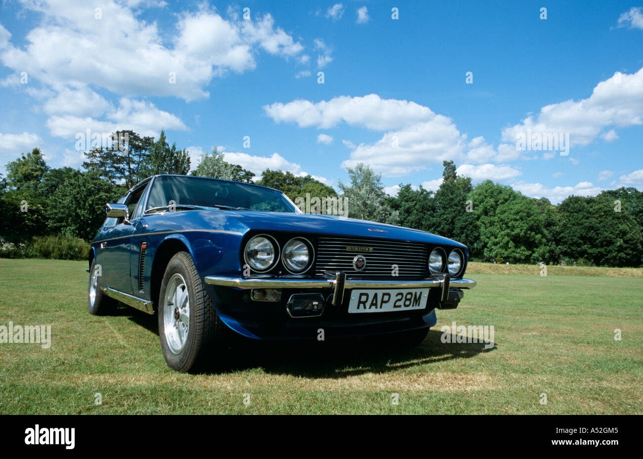 Jensen Interceptor Mk3. Built 1971 to 1976 Stock Photo - Alamy