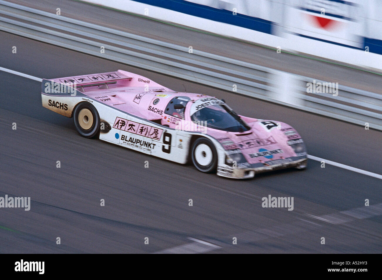 Porsche 962C. Team Joest Racing. Drivers Bob Wollek Hans-Joachim Stuck ...