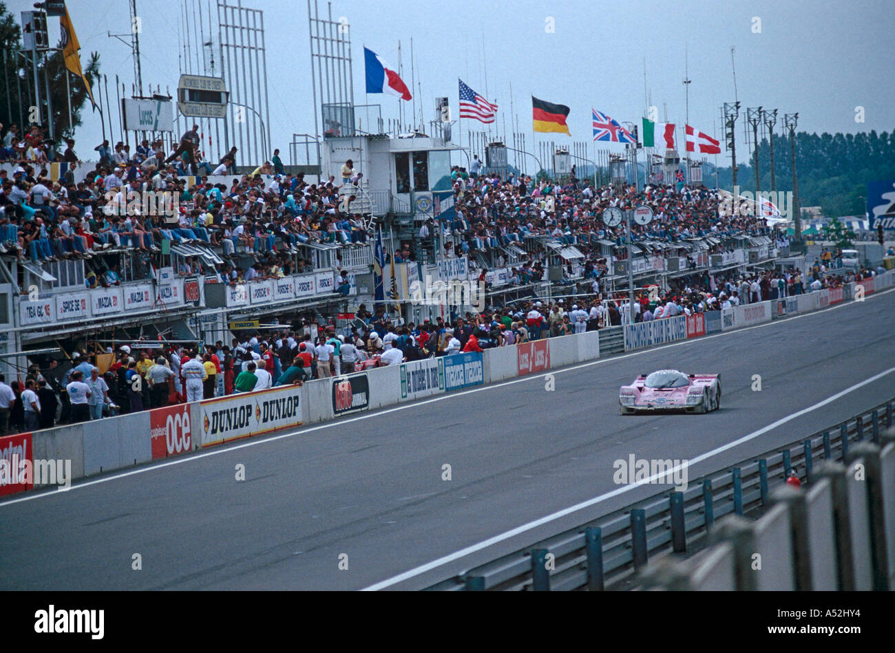Porsche 962C. Team Joest Racing. Drivers Bob Wollek Hans-Joachim Stuck ...