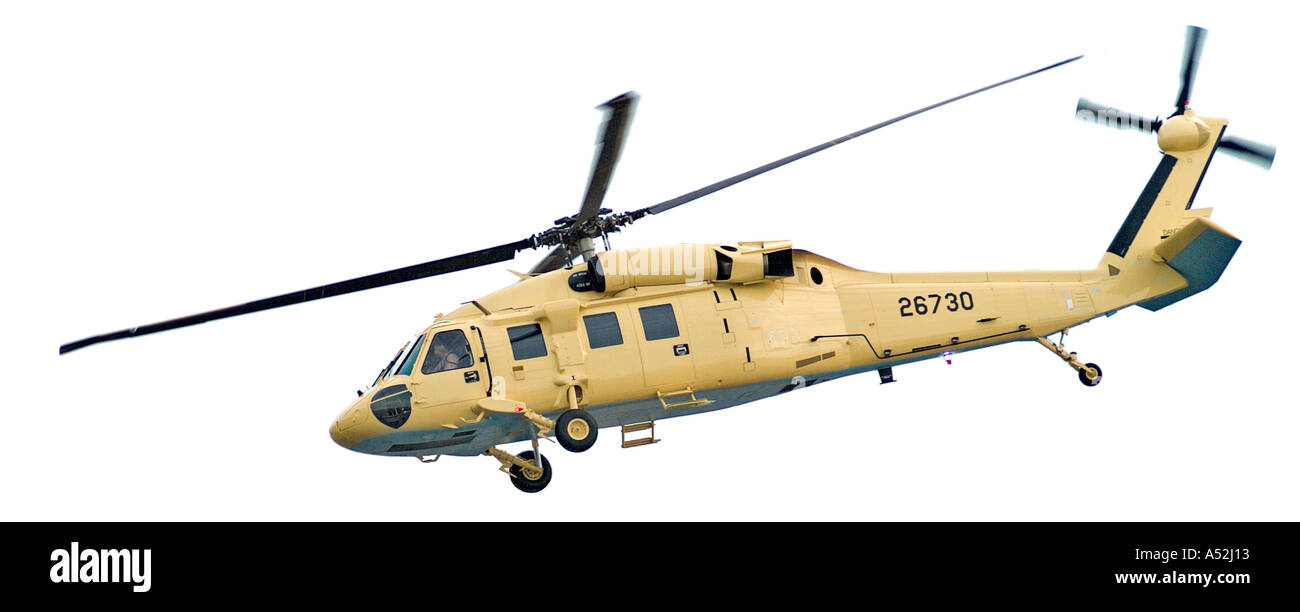 helicopter in flight chopper aircraft Stock Photo - Alamy