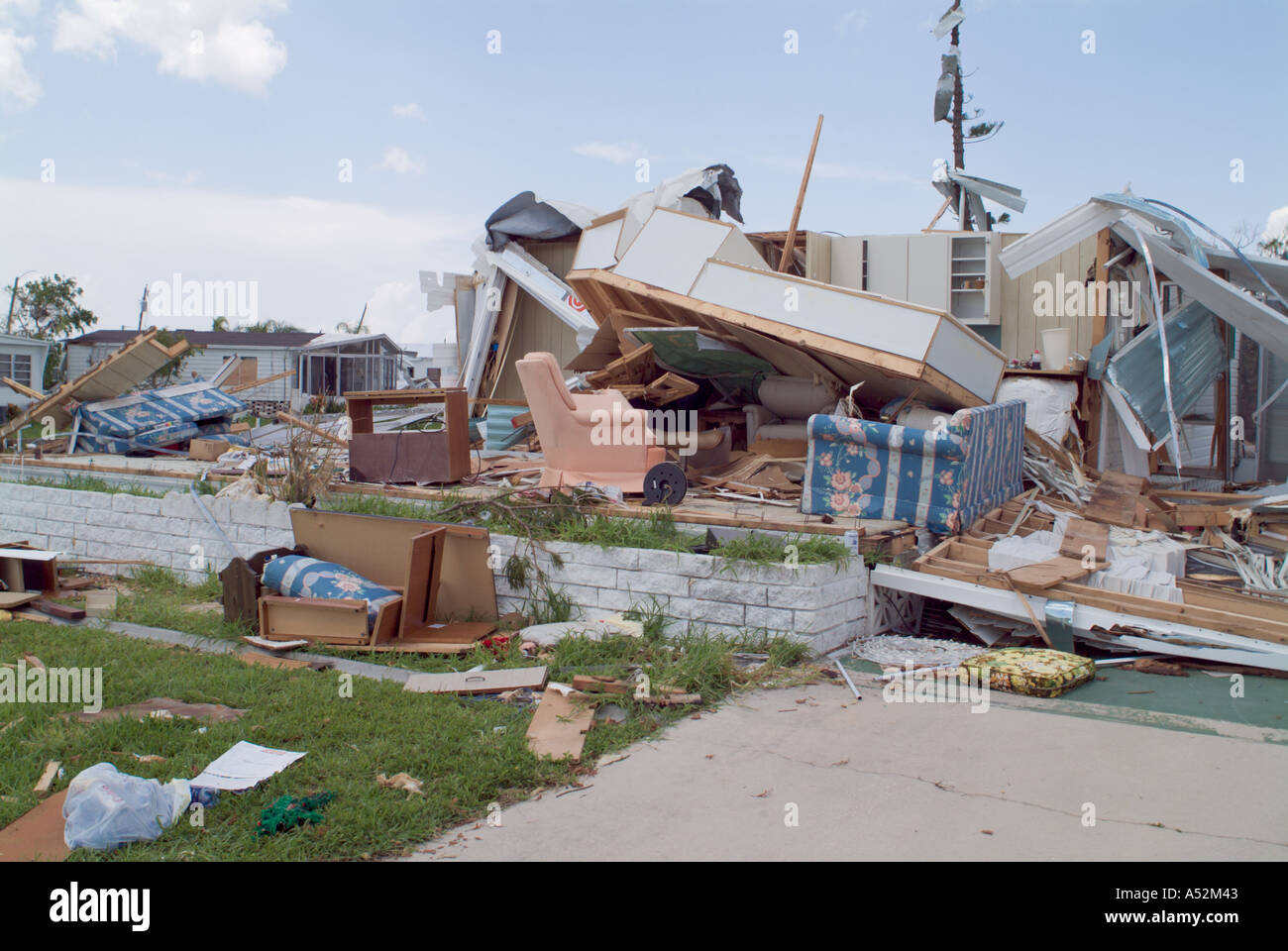 Hurricane charlie damage punta gorda hi-res stock photography and ...