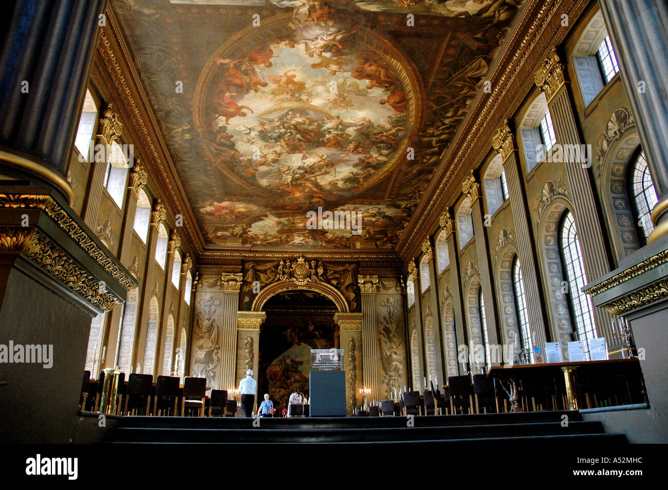 Royal hospital the painted hall hi-res stock photography and images - Alamy
